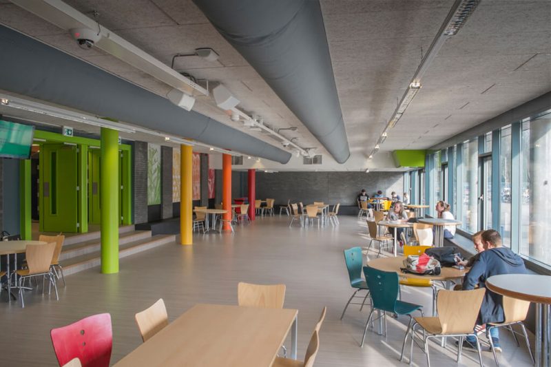Transformatie tot aularuimte Develsteincollege Zwijndrecht - Topos